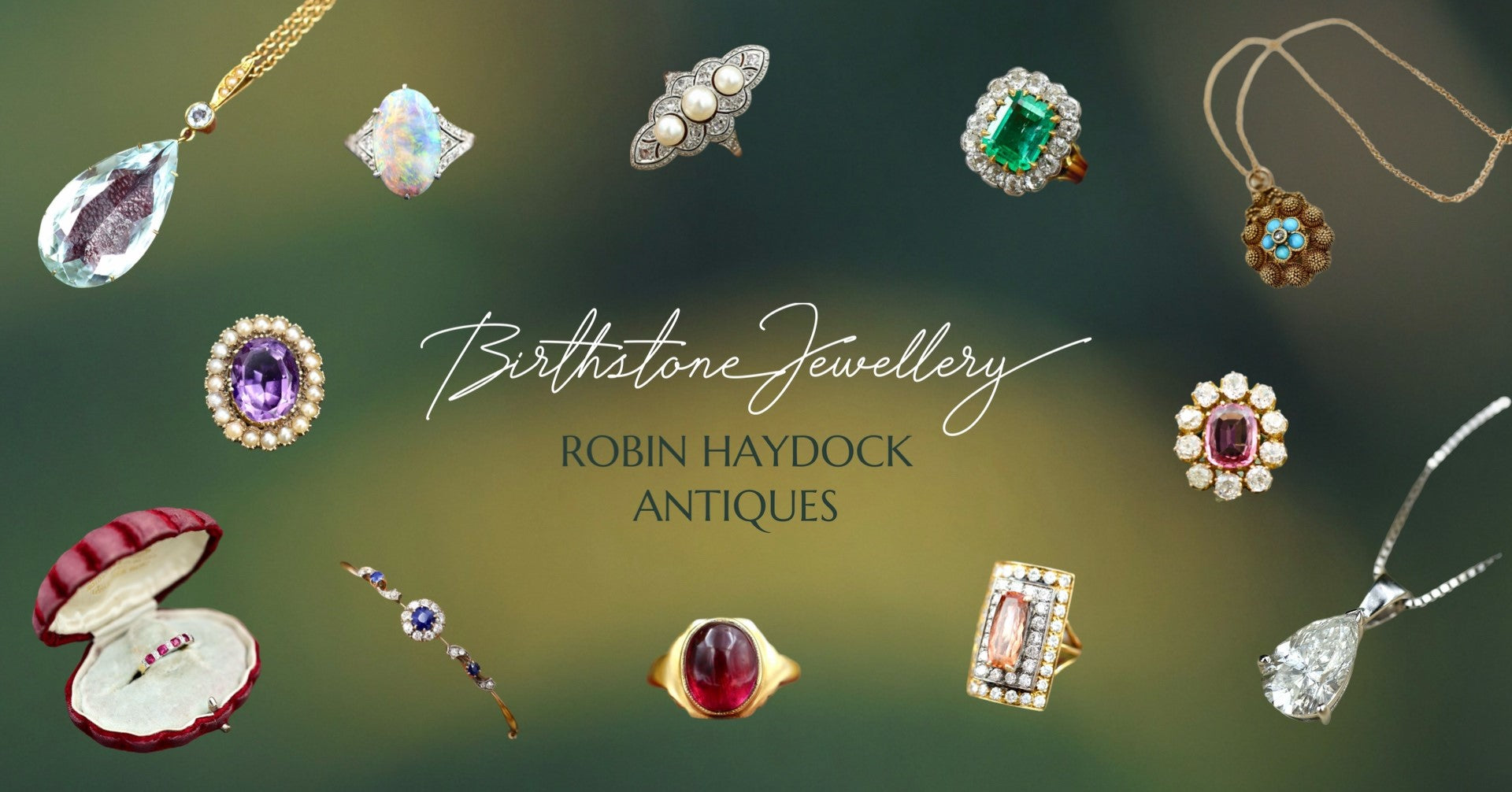 Birthstone Jewellery - London Antique and Vintage Jewels and the ...